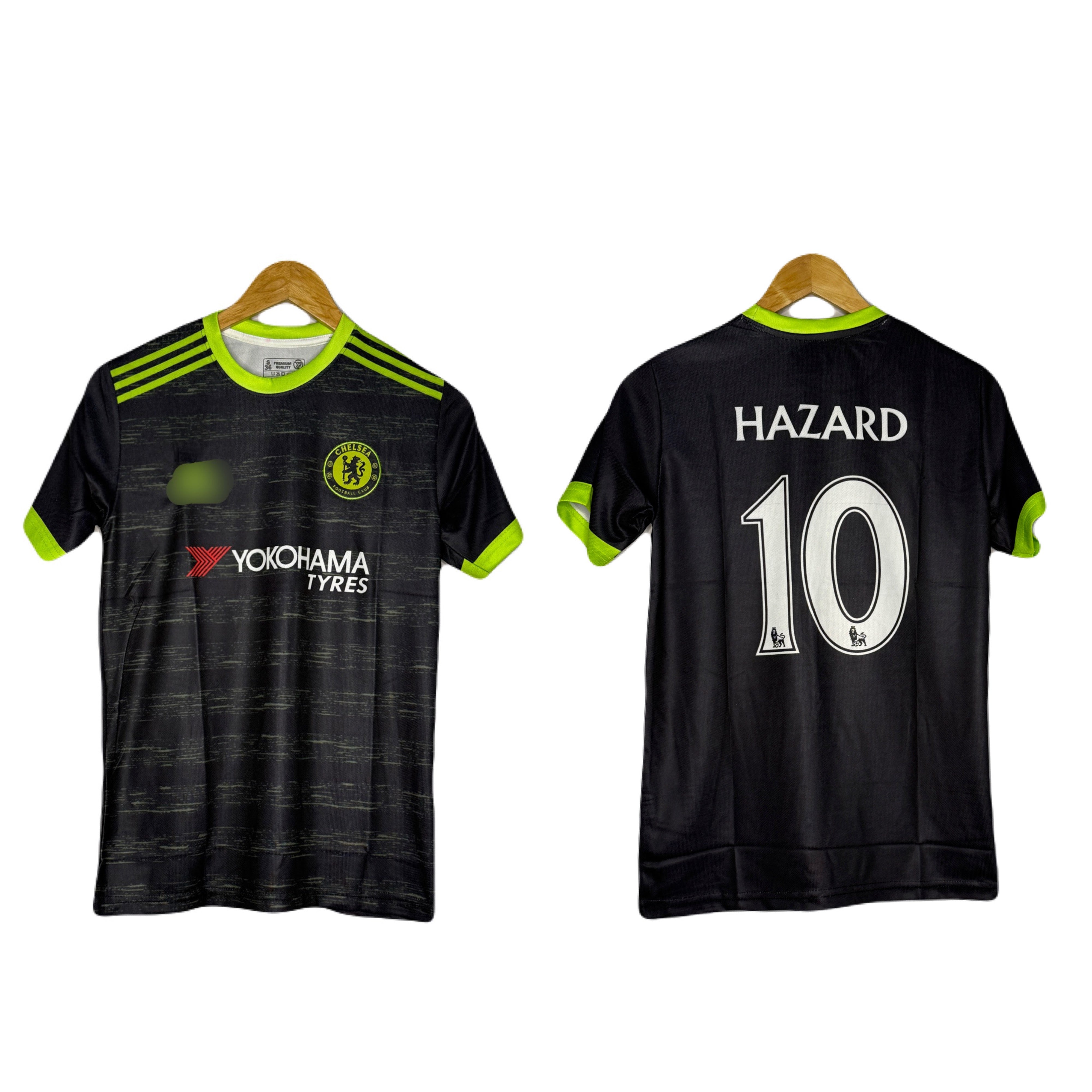 Chelsea 2016-17 Away Kit Hazard Half Sleeve - P337 Ms Retro Store – MS ...