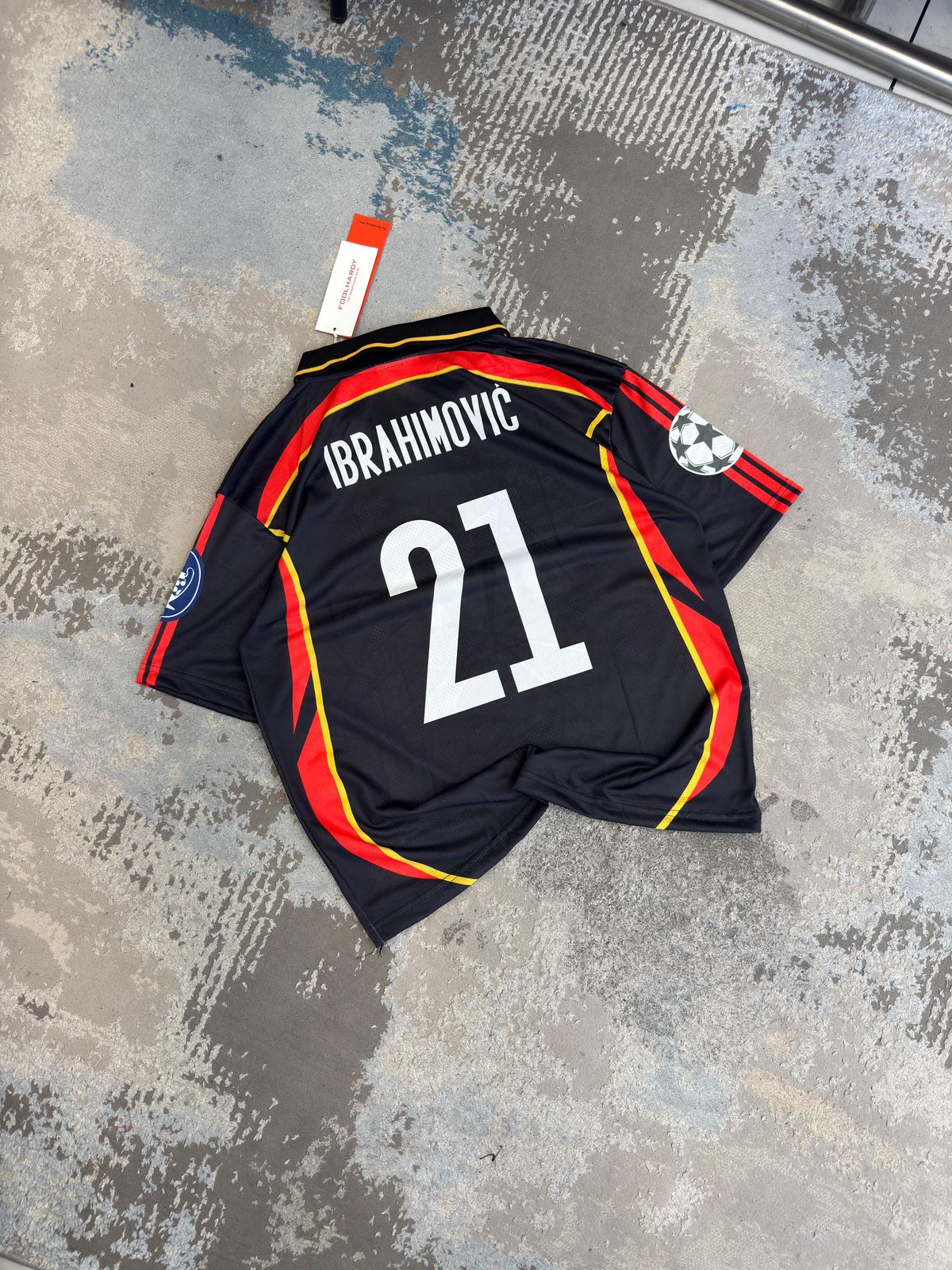 Ac Milan 2006-07 Third Kit Ibrahimovic Five Sleeve - P919 Ms Retro Sto ...