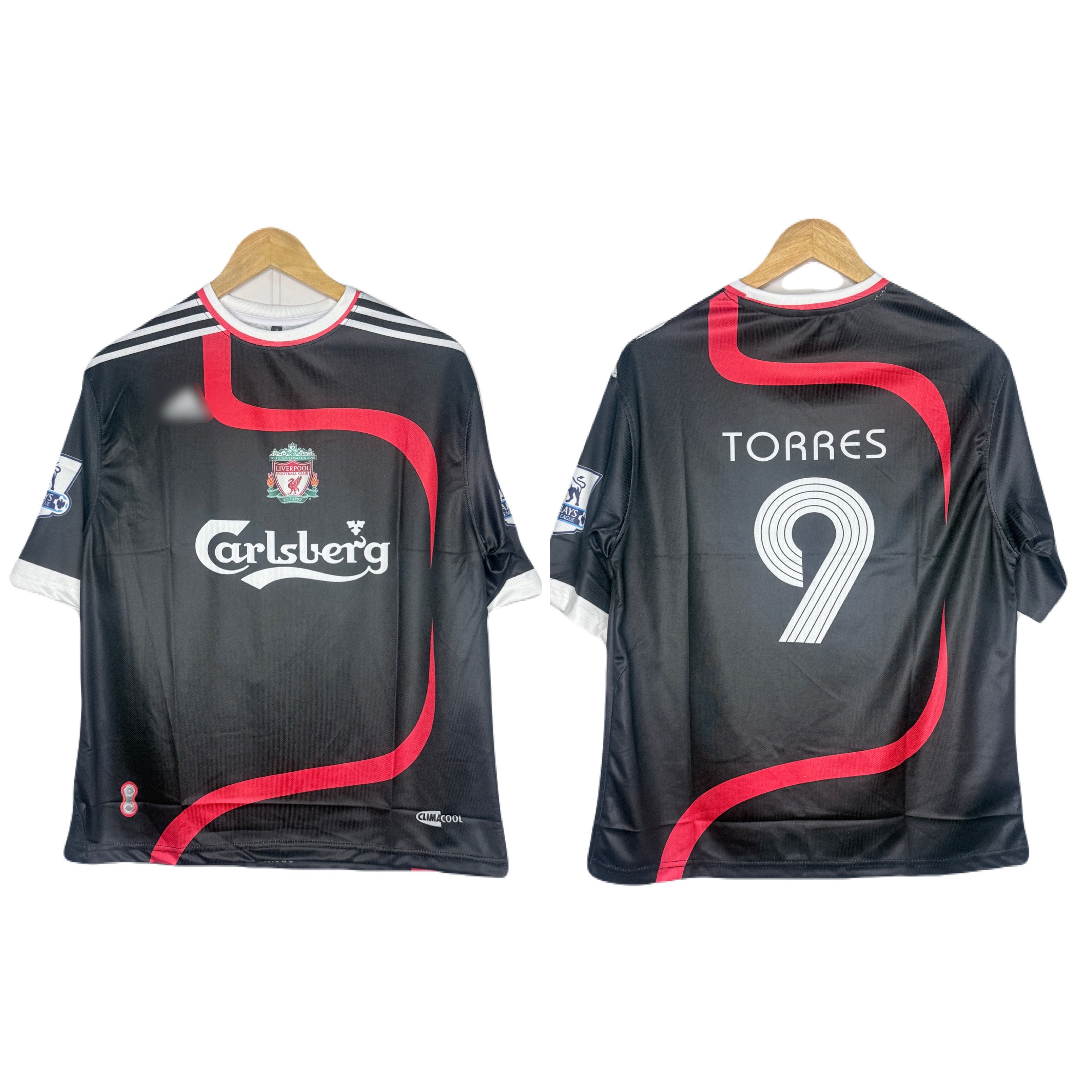 Liverpool 2007-08 Third Kit Torres Five Sleeve - P894 Ms Retro Store ...