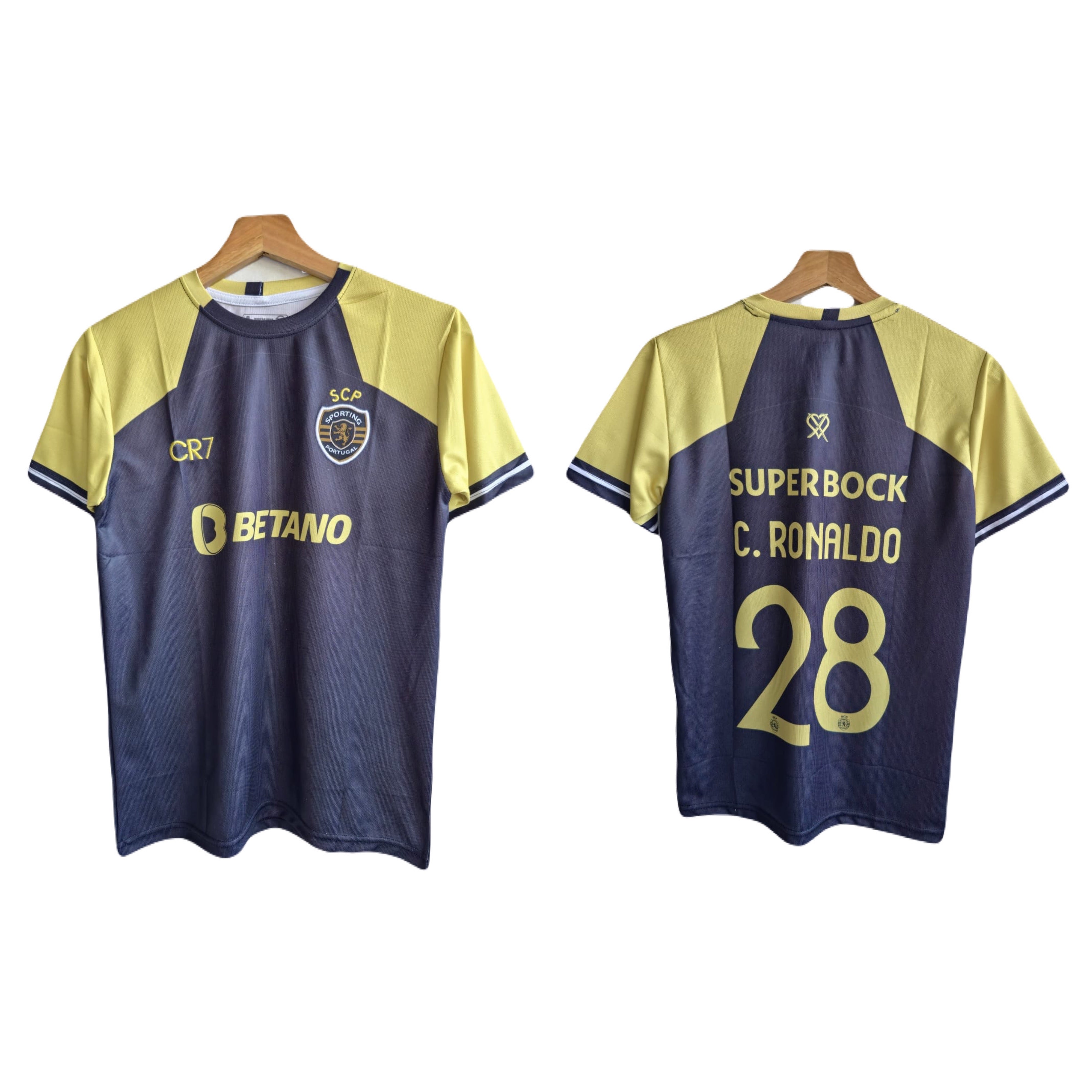 Sporting lisbon Cr7 edition jersey half sleeve P91 - Ms Retro Store ...