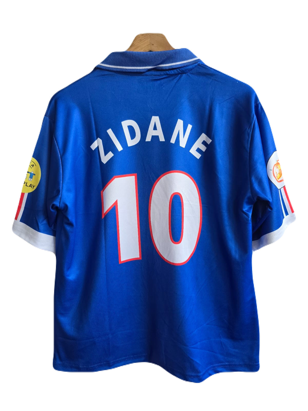 France 2000-01 home jersey Zidane Five Sleeve - P1335 Ms Retro Store ...