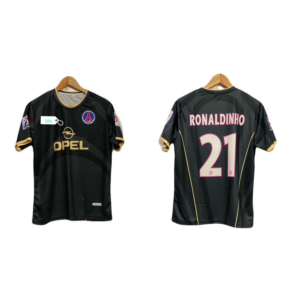 Psg 2001/02 third kit Ronaldinho - P729 ms retro store – MS RETRO STORE