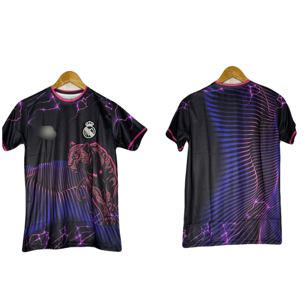 Real Madrid 2026 Black Panther Special Edition Kit Half Sleeve - P1026 ...